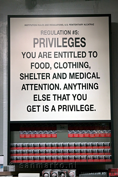 Regulation 5 van Alcatraz - San Francisco - Alcatraz